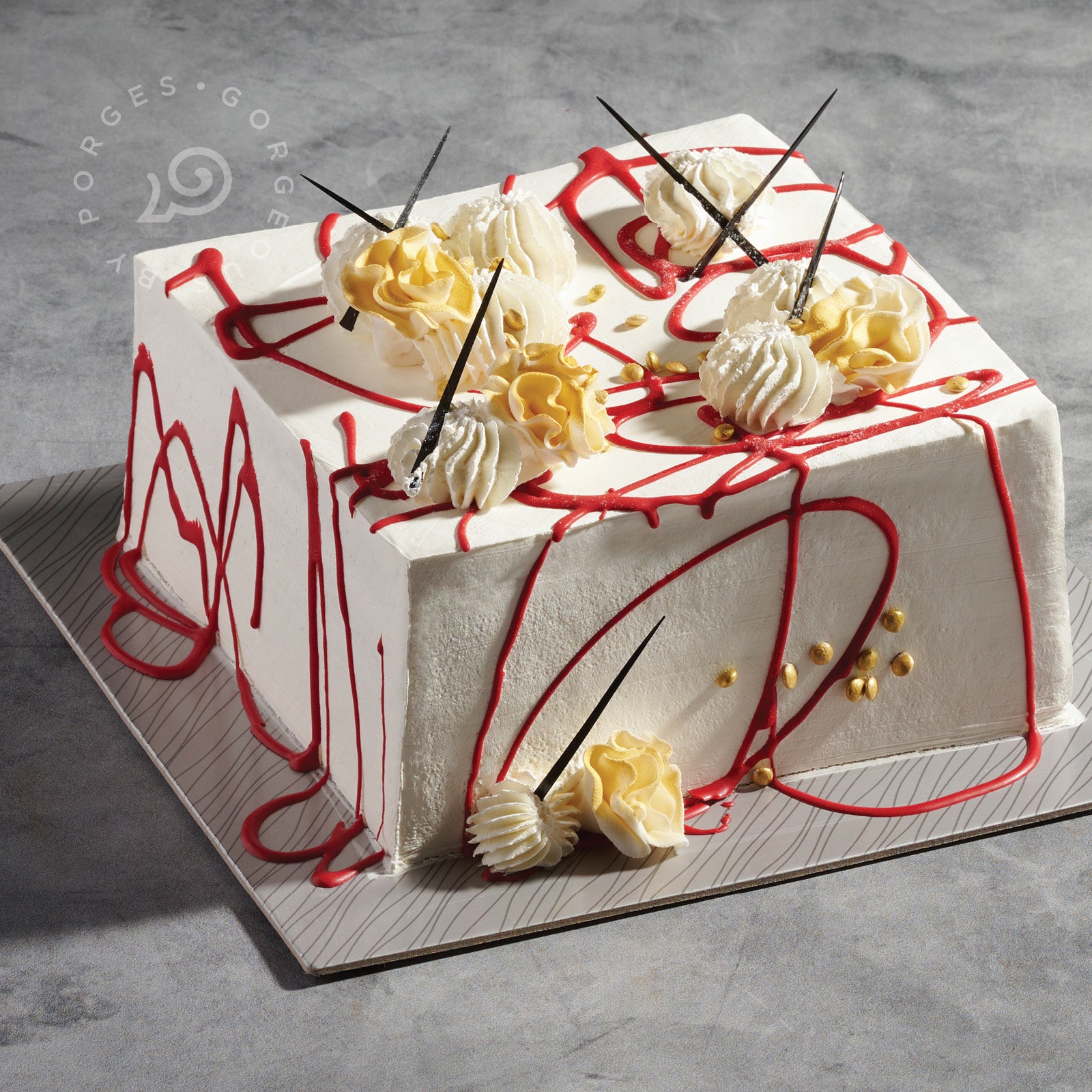 STRAWBERRY SQUARE CAKE – Porges Cakes