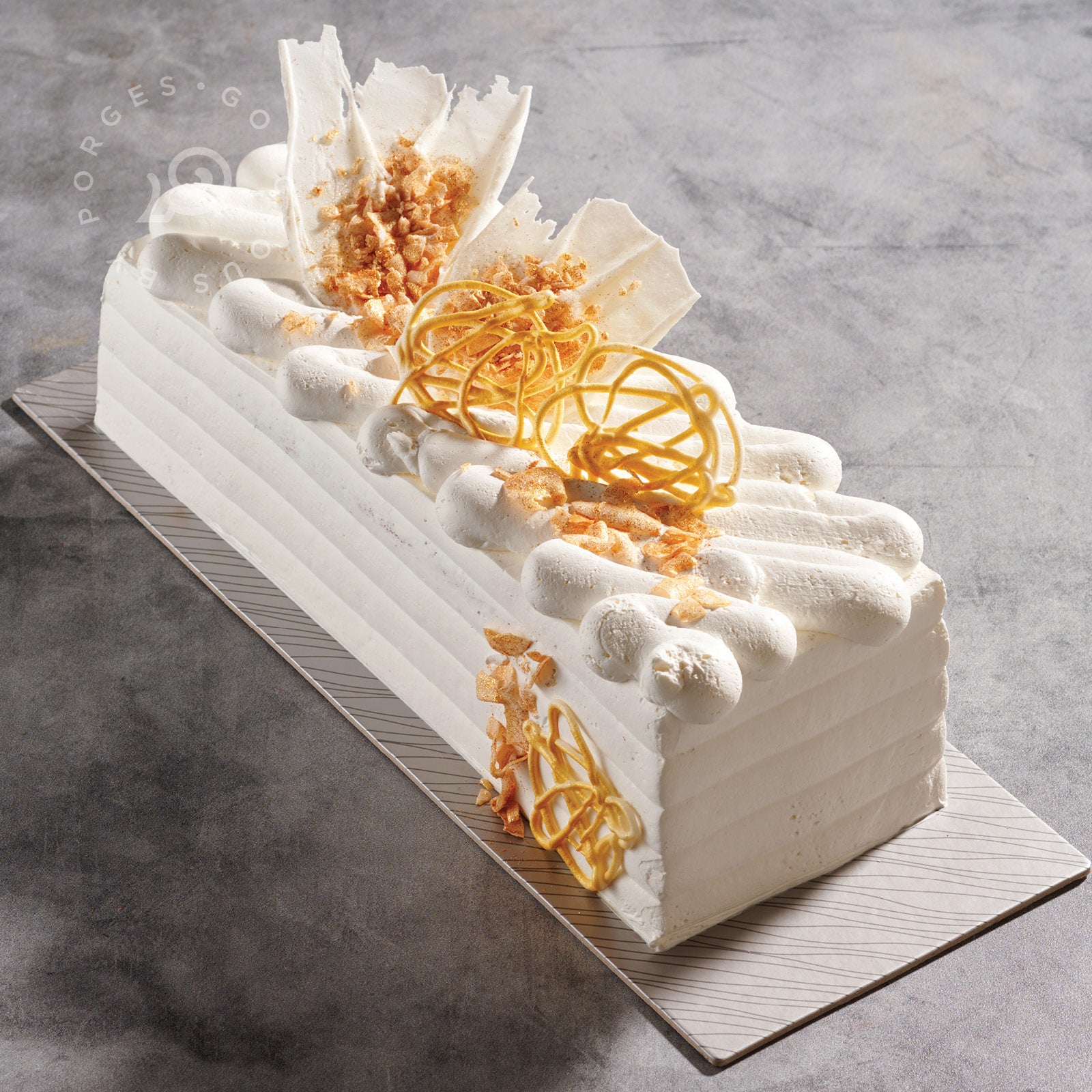 LEMON CAKE LOG – Porges Cakes